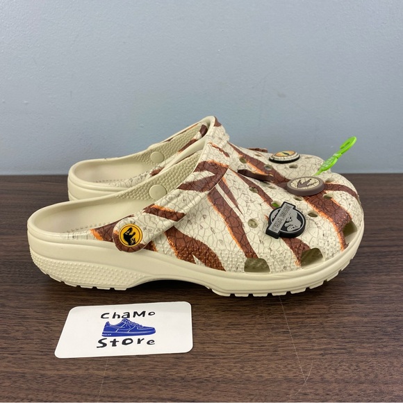 CROCS | Shoes | Crocs Jurassic World Classic Slip On Dinosaur Bone ...